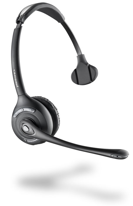 Plantronics W710 Savi 3-in-1, Over-the-Head Monaural Headset, Dect 6.0 ...