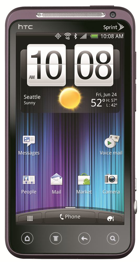 Amazon.com: HTC EVO 3D 4G Android Phone, Plum (Sprint): Cell Phones ...