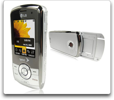 Amazon.com: LG LX370 Phone, Silver/Black (Sprint)