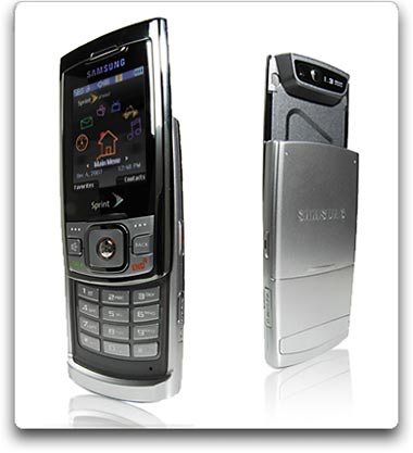 Amazon.com: Samsung M520 Phone, Silver (Sprint) : Cell Phones & Accessories