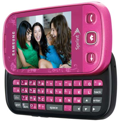 Amazon.com: Samsung Seek M350, Pink (Sprint) : Cell Phones & Accessories