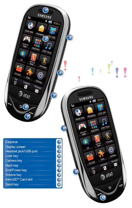 Amazon.com: A697 BLK : Cell Phones & Accessories