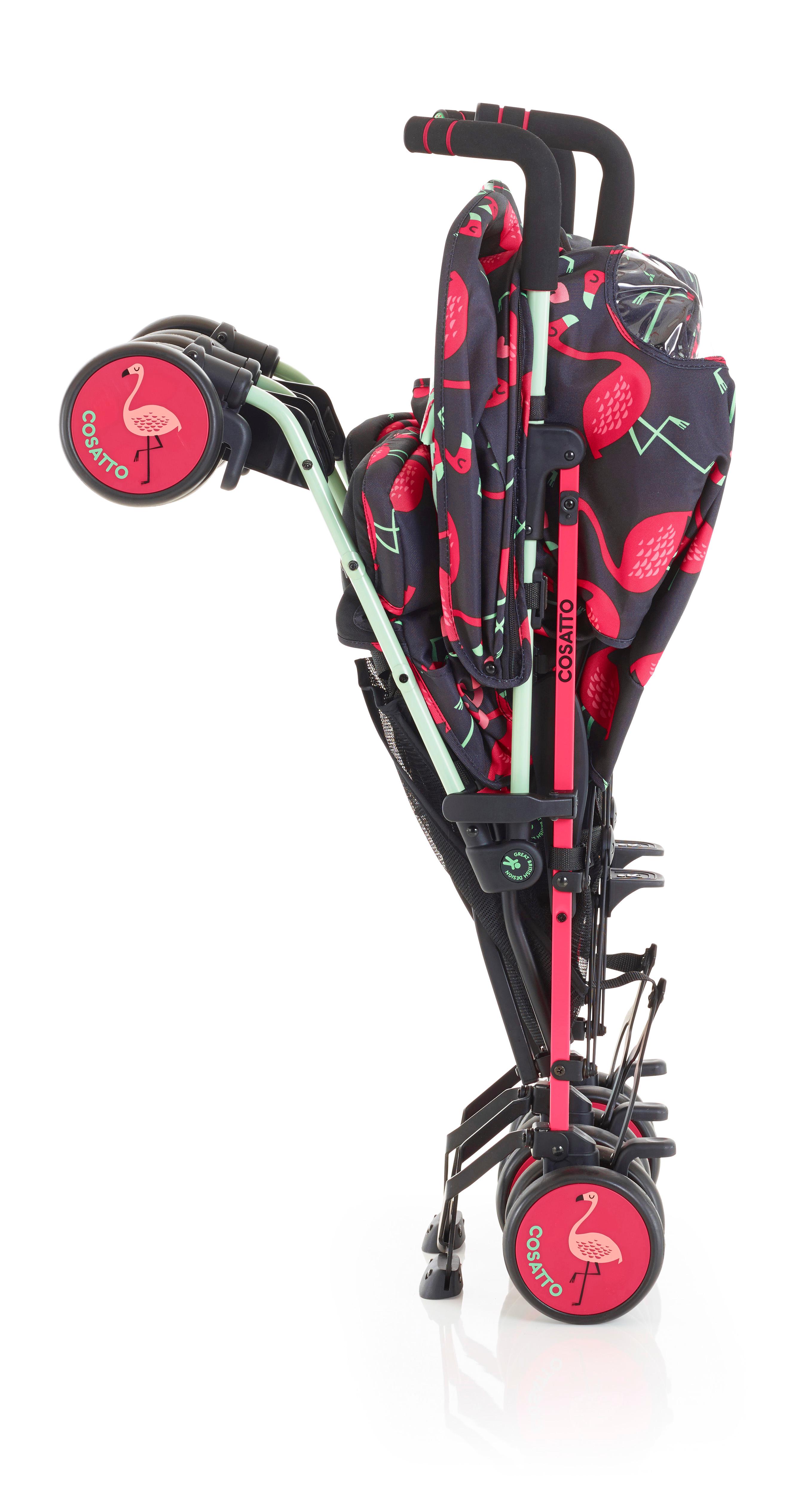 Cosatto Supa Dupa Twin Stroller Flamingo Fling - Pink: Amazon.co.uk: Baby