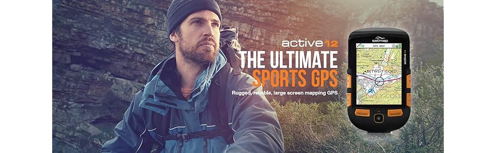Satmap Active 12 Plus and Full GB Map Bundle Ultimate Sports GPS ...