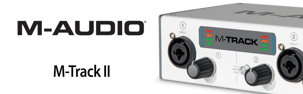 M-Audio M-Track II | 2-Channel USB Audio Interface +: Amazon.co.uk ...