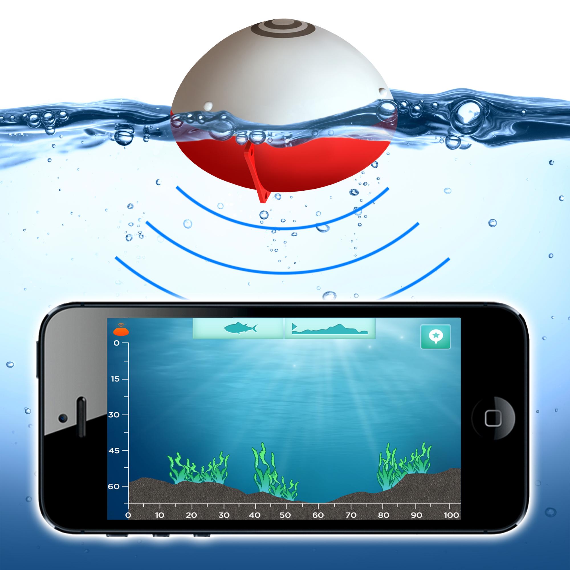 iBobber Castable Bluetooth Smart Fish Finder - Carp and Night Fishing ...