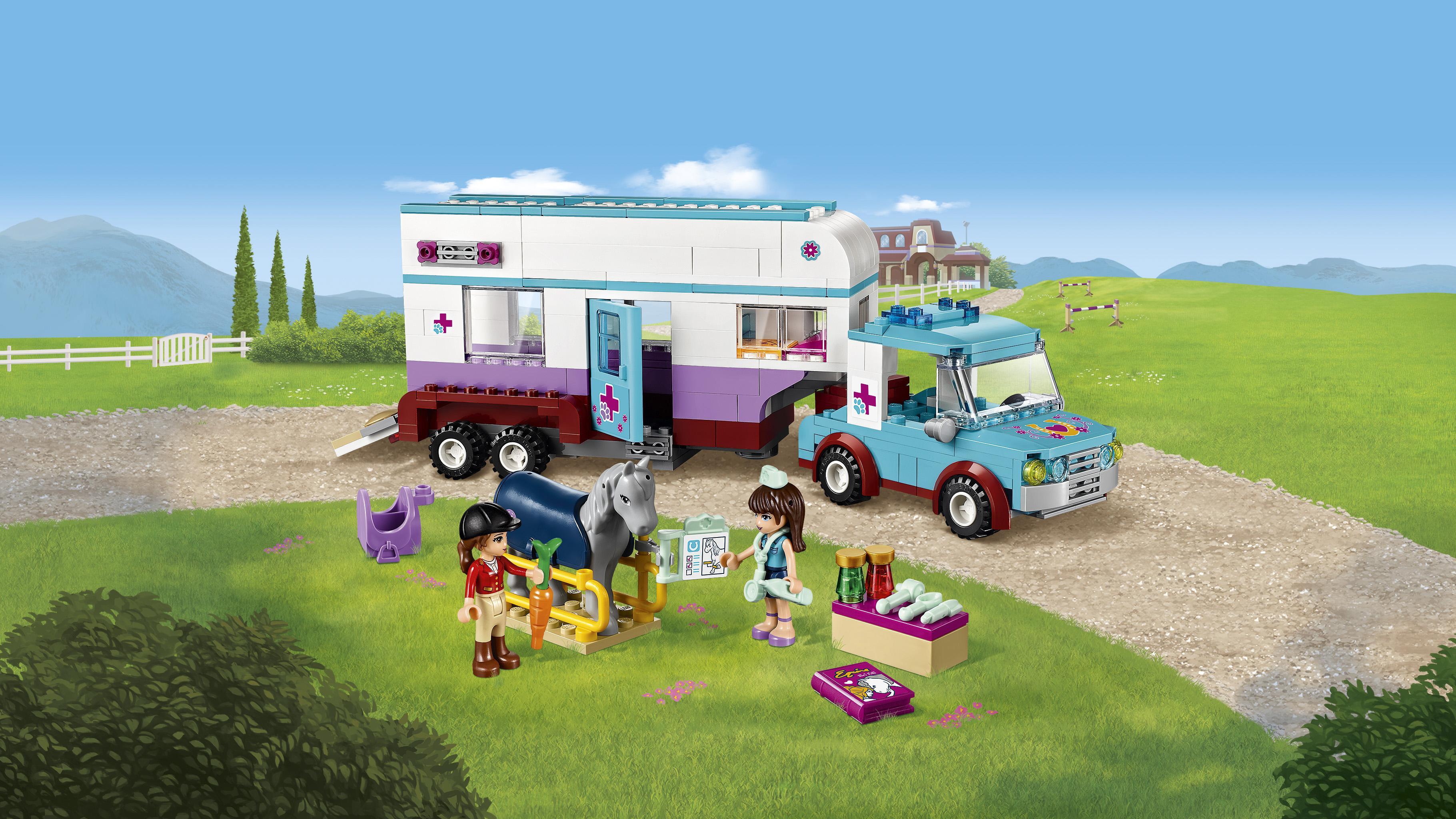 LEGO 41125 Friends Horse Vet Trailer: Amazon.co.uk: Toys & Games