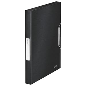 Leitz Box File, Holds up to 250 A4 Sheets, Elastic Closure, Flexible ...