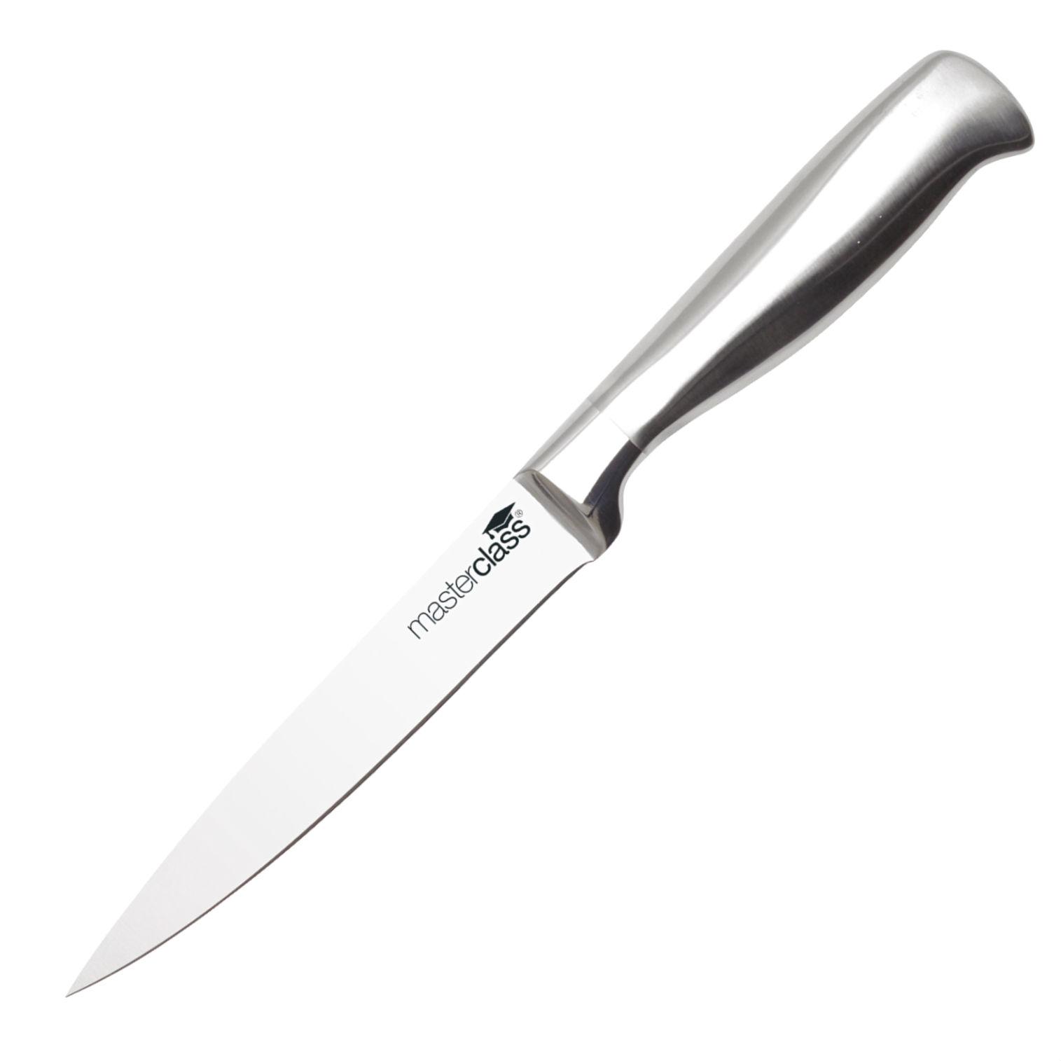 Master Class Acero Stainless Steel Utility Knife 12cm (5"): Amazon.co ...