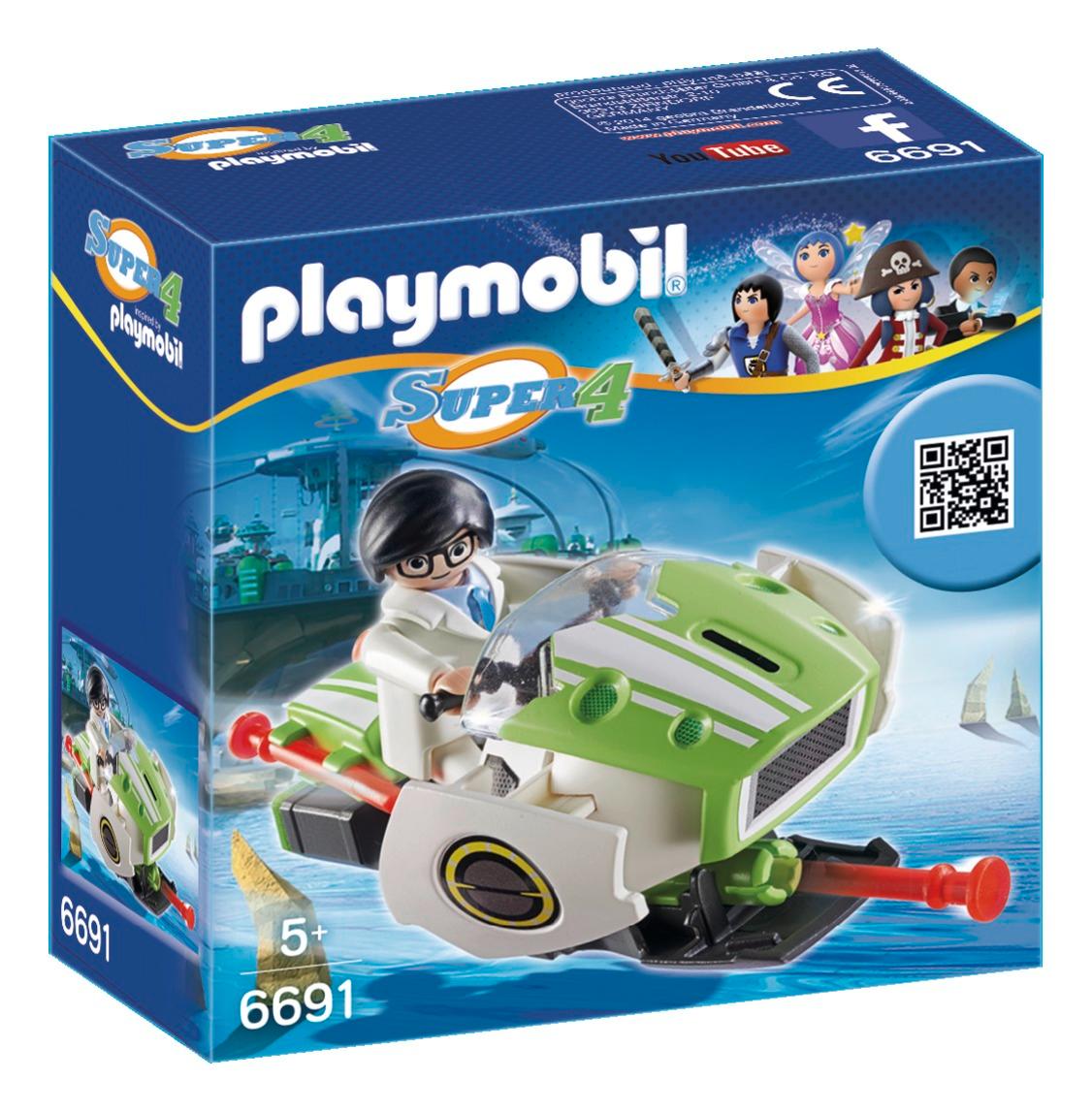 Playmobil 6692 Super 4 Techno Chameleon with Gene: Playmobil: Amazon.co ...