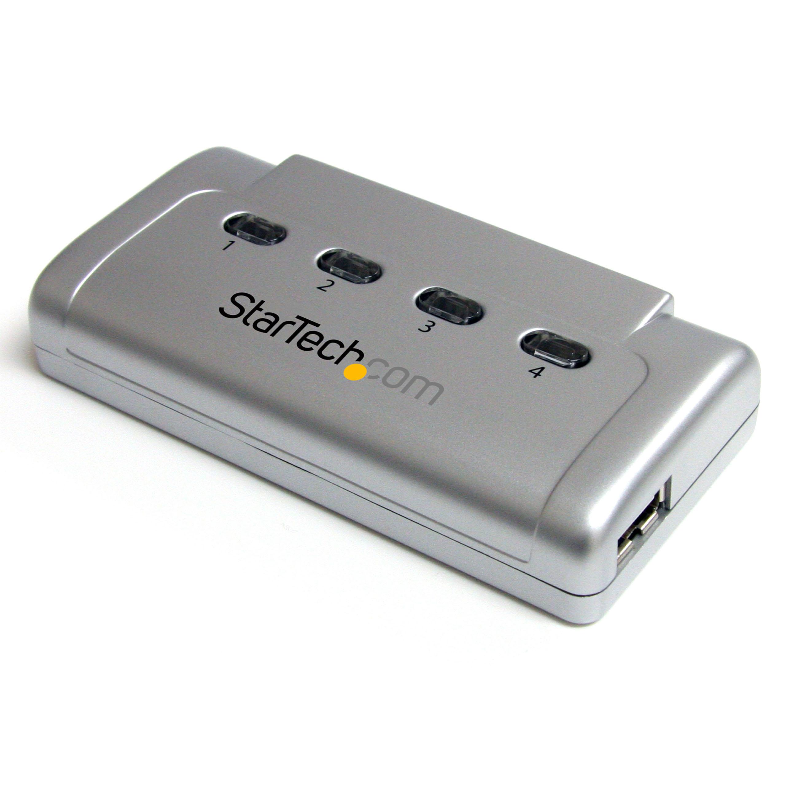 StarTech.com 4-to-1 USB 2.0 Peripheral Sharing Switch: Amazon.co.uk ...