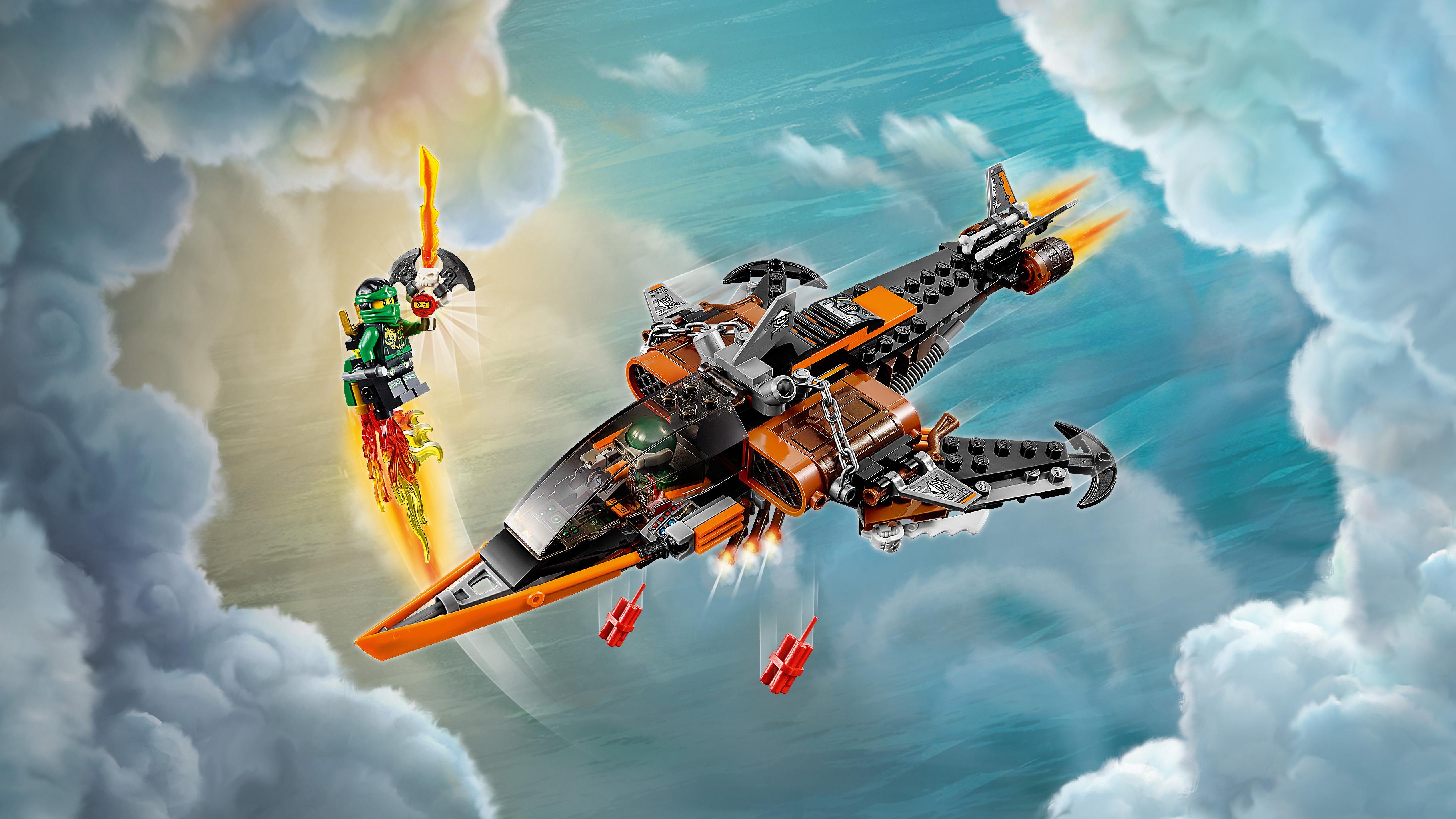 LEGO 70601 Sky shark Action Figure - Multi-Coloured: LEGO: Amazon.co.uk ...