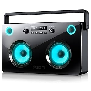 ION Audio Spectraboom Portable Bluetooth Speaker Boombox with ...