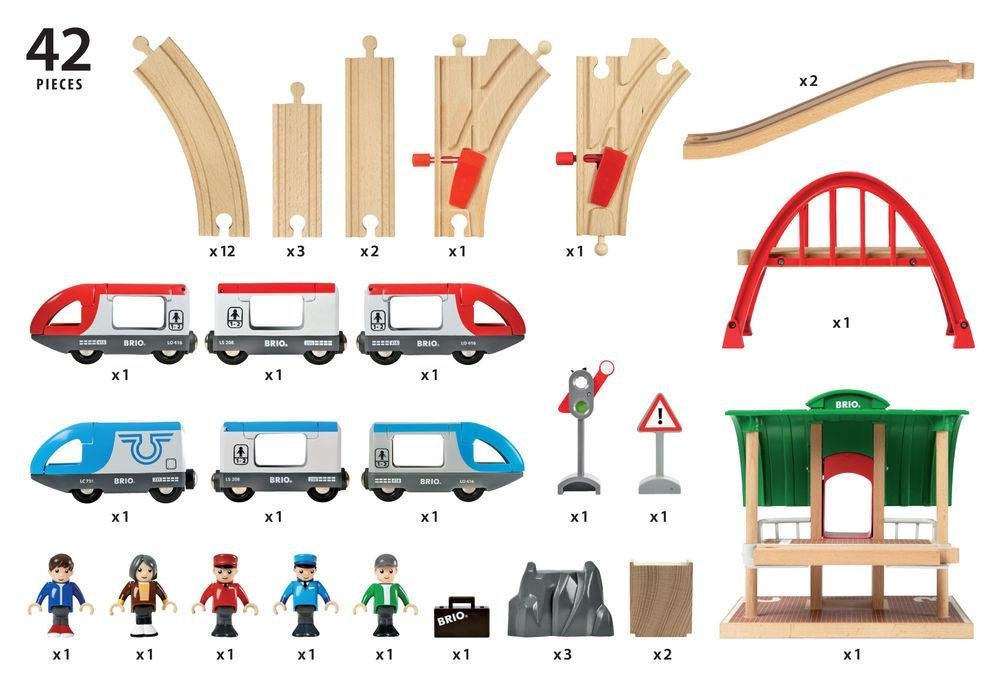 BRIO World - Travel Switching Set: Amazon.co.uk: Toys & Games