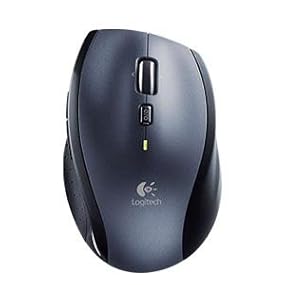 Logitech M705 Marathon Wireless Mouse, 2.4 GHz USB Unifying Receiver ...