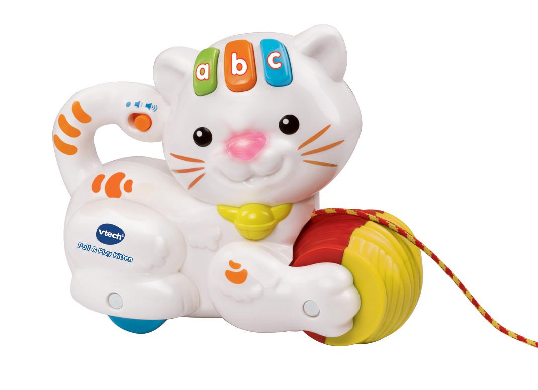 VTech Baby VTech Baby Pull and Play Kitten: Amazon.co.uk: Toys & Games