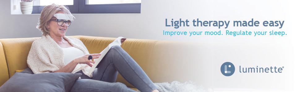 Luminette 2 - SAD Light Therapy Glasses - Improve your mood. Regulate ...