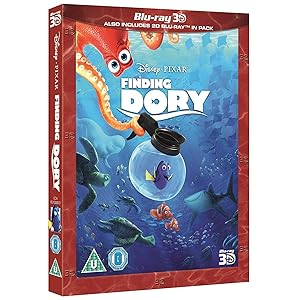 Finding Dory [Blu-ray 3D] [2017]: Amazon.co.uk: Ellen DeGeneres, Albert ...