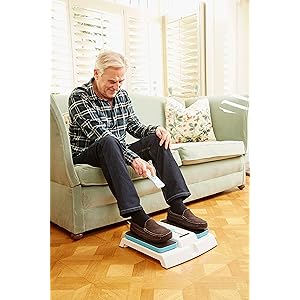 HoMedics Leg Exerciser - Improve Circulation, Reduce Joint Discomfort ...