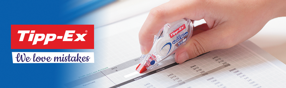 Tipp-Ex Mini Pocket Mouse Correction Tapes - 6 m, Pack of 2: Amazon.co ...