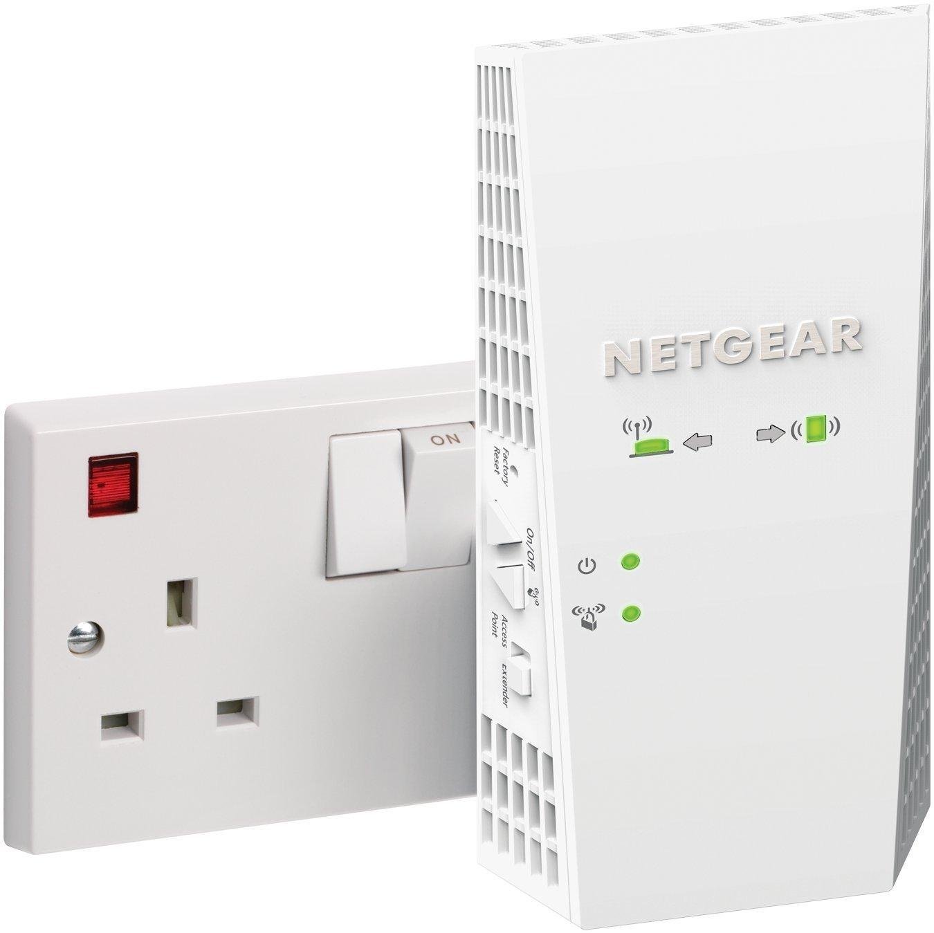 NETGEAR Wi-Fi Mesh Range Extender EX7300 - Coverage up to 2000 sq.ft. and 35 devices with AC2200 ...