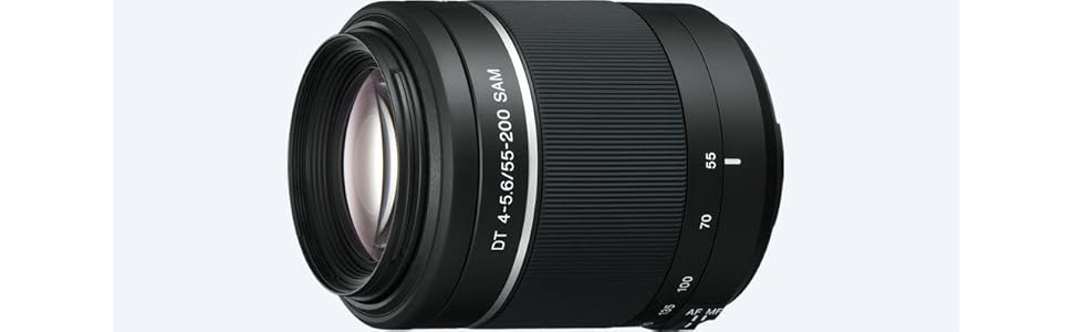 Sony SAL55200-2 A Mount - APS-C DT 55-200mm F4-5.6 SAM Zoom Lens ...
