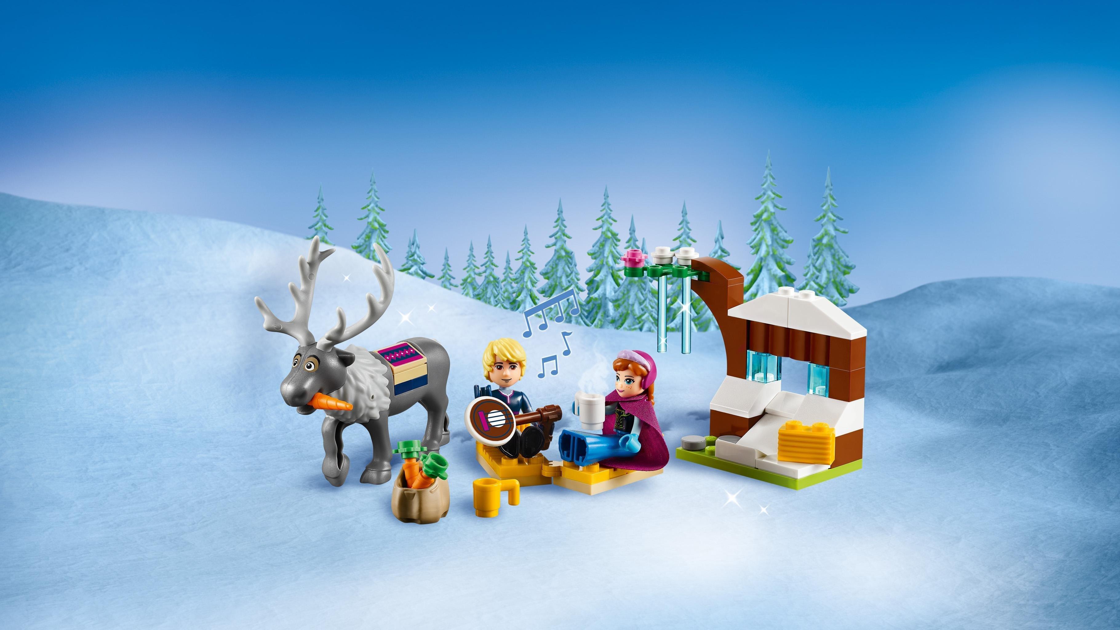 LEGO 41066 Disney Frozen Anna and Kristoff's Sleigh Adventure: Amazon ...