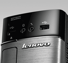 Lenovo H500s Desktop PC (Intel Pentium J2900, 4Gb RAM, 500Gb HDD, DVDRW ...