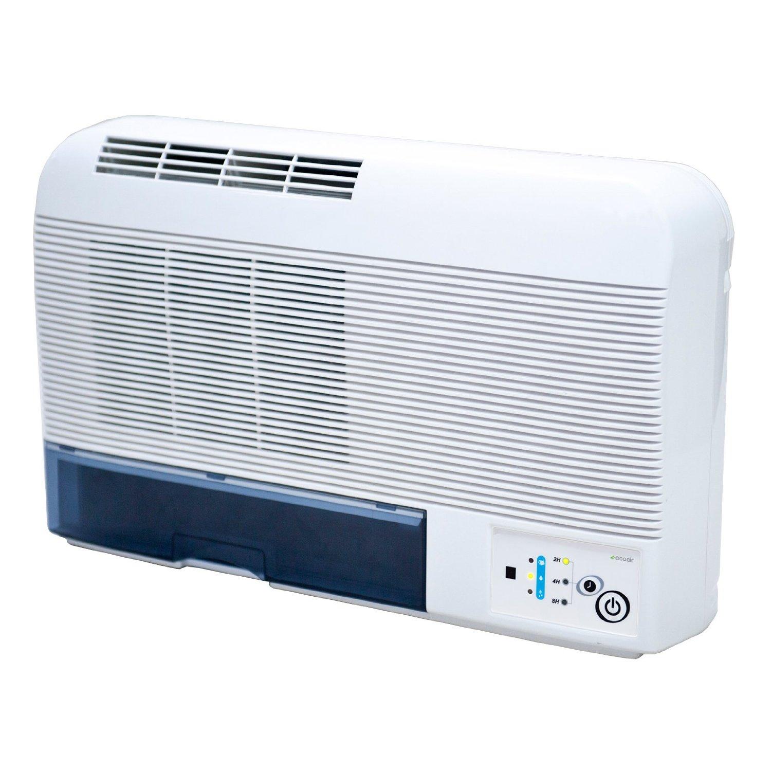 EcoAir DCW10 Wall Mounted/Freestanding Dehumidifier with Charcoal ...