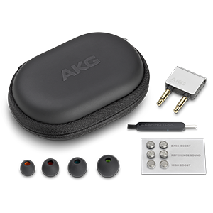 AKG N40 High-Resolution In-Ear Headphone with Customisable Sound - Black/Silver: Amazon.co.uk ...