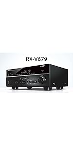 Yamaha RXV679 AV Receiver - Black: Amazon.co.uk: Electronics & Photo