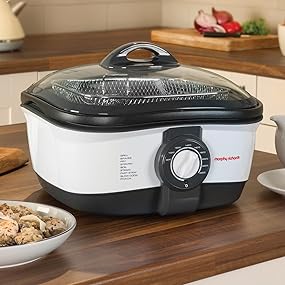 Morphy Richards Intellichef Multi-Cooker 562020 White/Black Multicooker ...