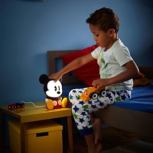 Philips Disney Sleep Time Mickey Children's Night Light and Wake up ...