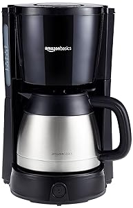 Amazon Basics Coffee Machine with 1 Litre Insulated Jug : Amazon.co.uk ...