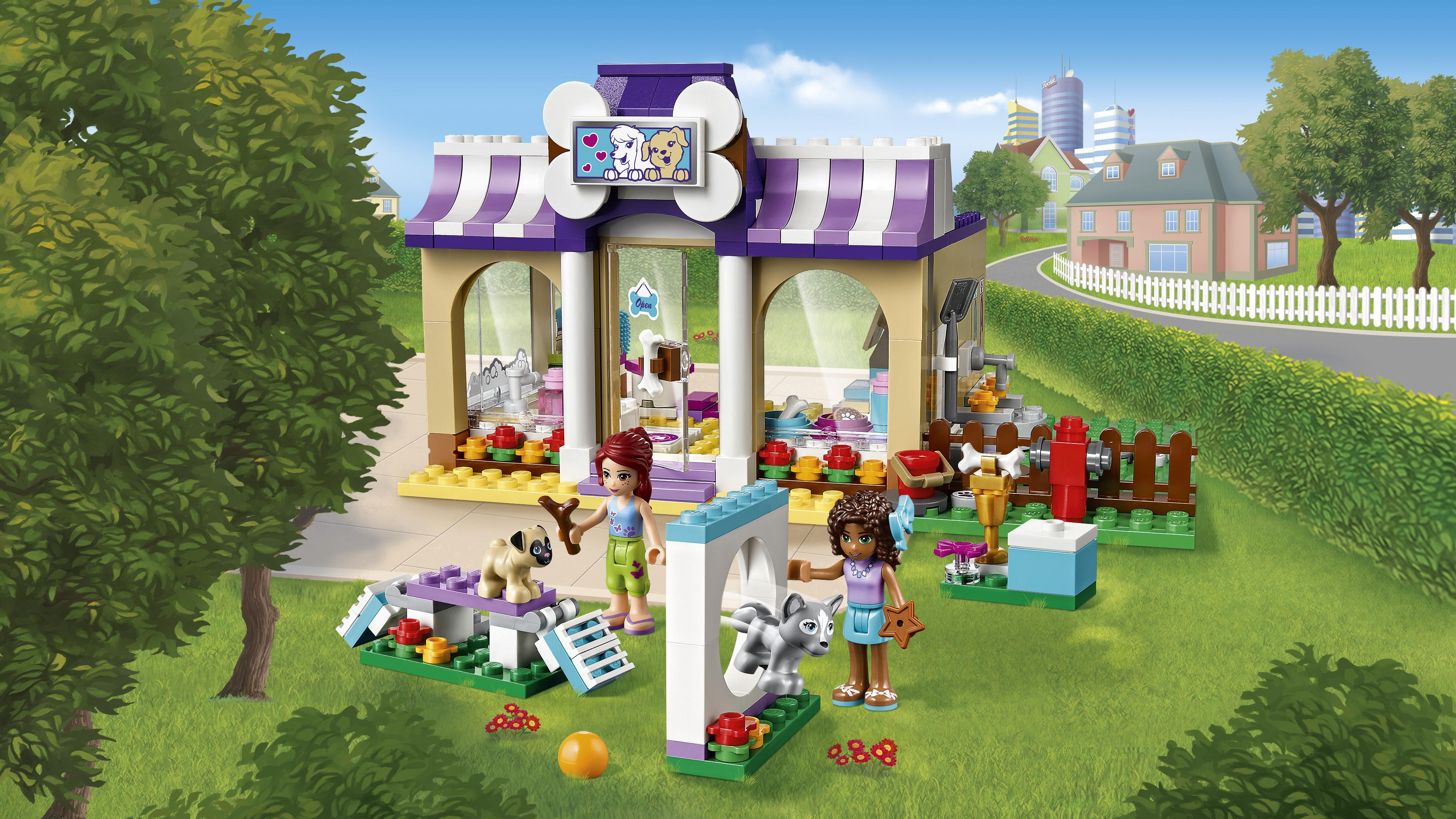 LEGO 41124 Friends Heartlake Puppy Daycare: Amazon.co.uk: Toys & Games