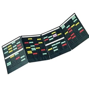 Nobo T-Card Planning Kit Mini Planner ( T-card Size 2, Number of Panels ...