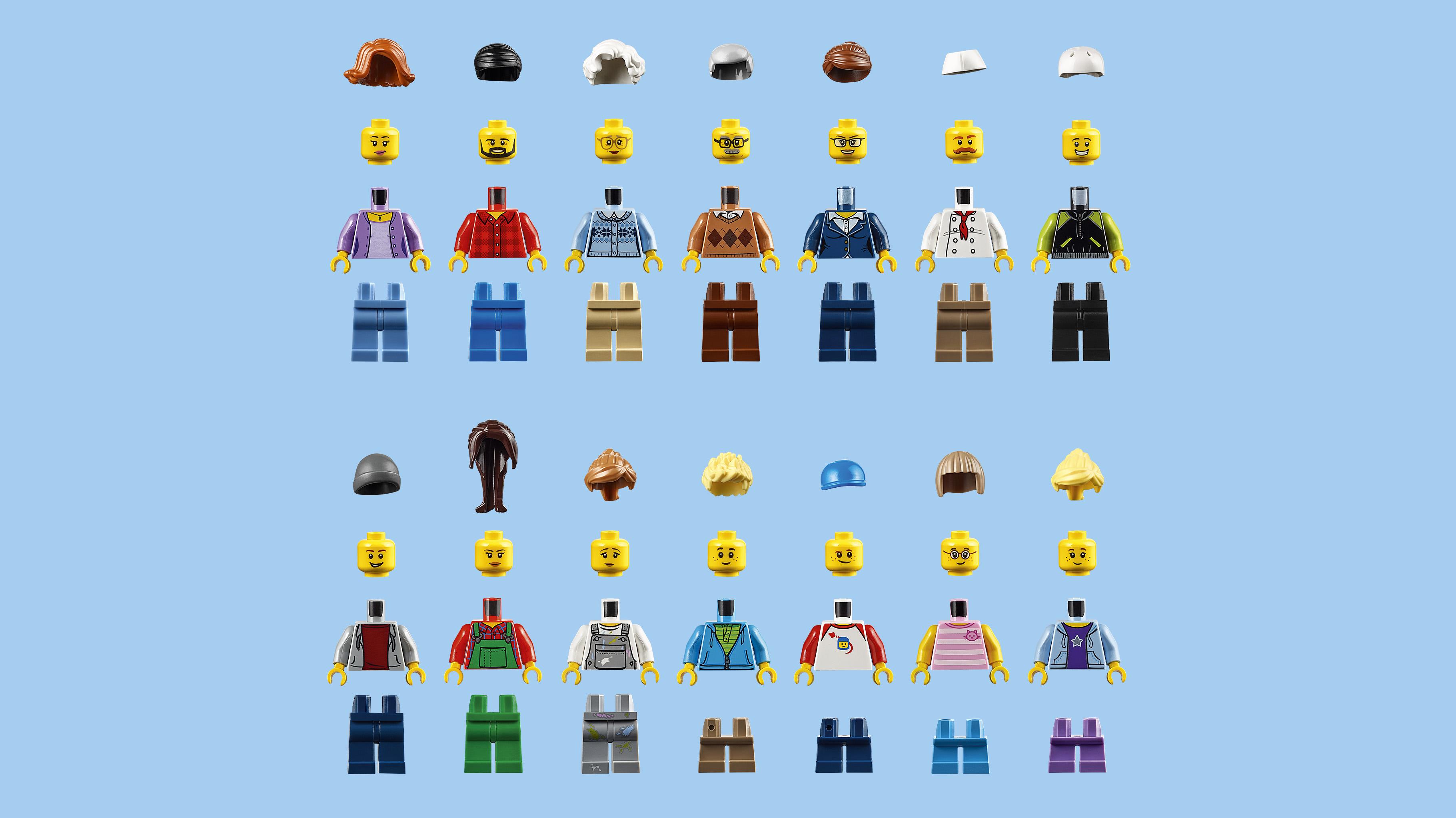 LEGO 60134 City Town Fun in The Park City People Pack Building Toy ...