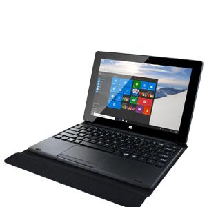 Vortex V10 10.1-Inch Black Tablet with Keyboard and Cover (Intel ...