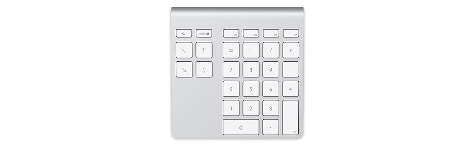 Belkin F8T067cw Version 1 YourType Numeric Keypad for Apple Wireless ...