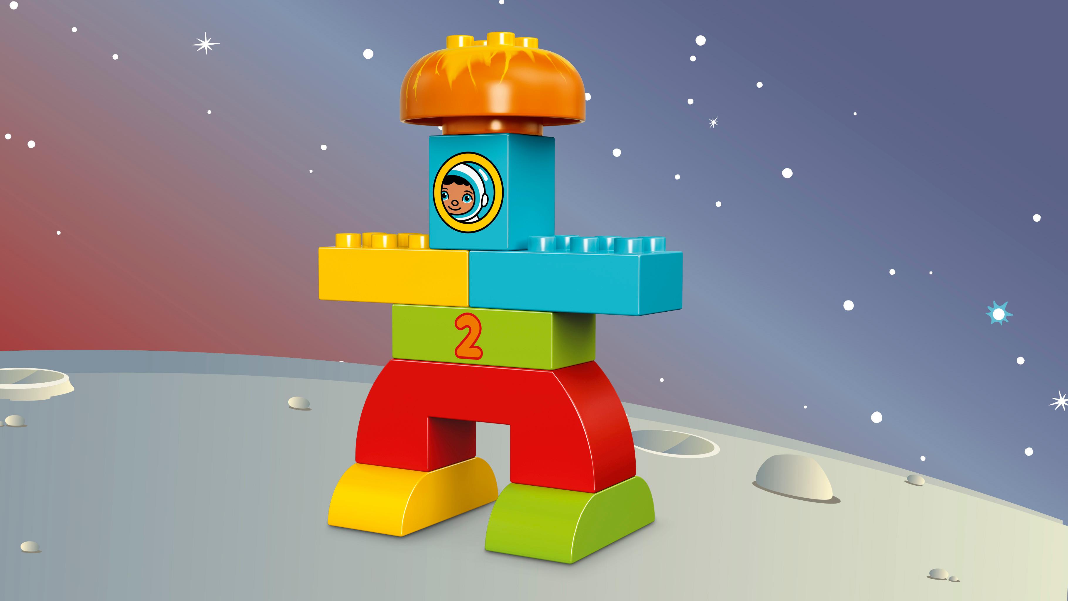 LEGO 10815 Duplo My First My First Rocket Playset: Amazon.co.uk: Toys ...