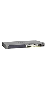 NETGEAR GS728TP-100EUS ProSAFE 24 Port Gigabit Smart Ethernet Switch ...