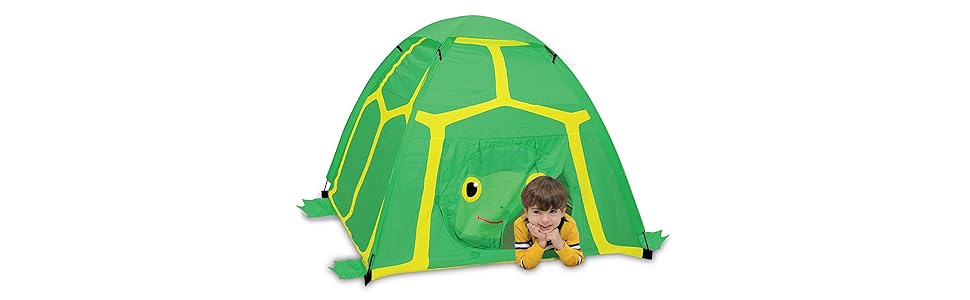 Melissa & Doug Sunny Patch Tootle Turtle Camping Tent : Amazon.co.uk ...