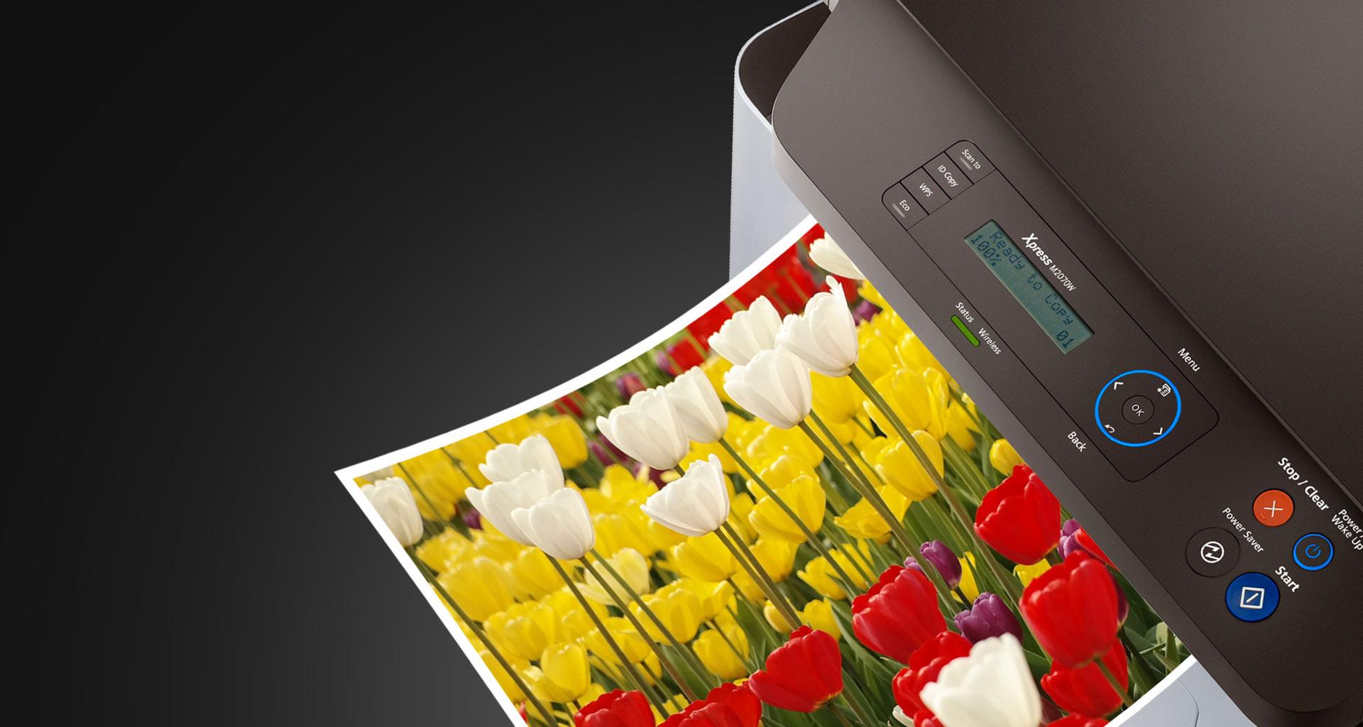 Samsung M2070W Multifunction Xpress Mono Wireless Laser Printer: Amazon ...