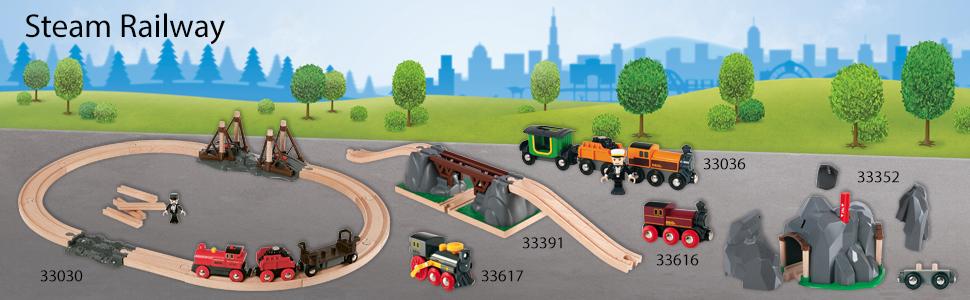 BRIO World - Steam Engine Set : Amazon.co.uk: Toys & Games