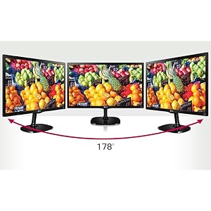 LG 24MP57VQ 24" IPS LED Monitor (1920x1080, VGA, DVI, HDMI): Amazon.co ...