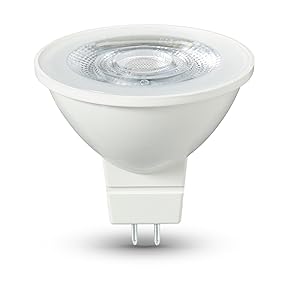 AmazonBasics LED Bulb GU5.3, 5W to 35W, 345 lumens, Dimmable - Pack of ...