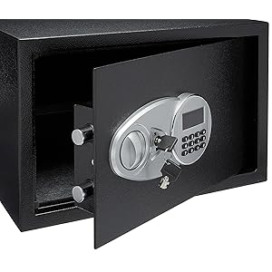 AmazonBasics Security Safe 34 L- Black: Amazon.co.uk: DIY & Tools
