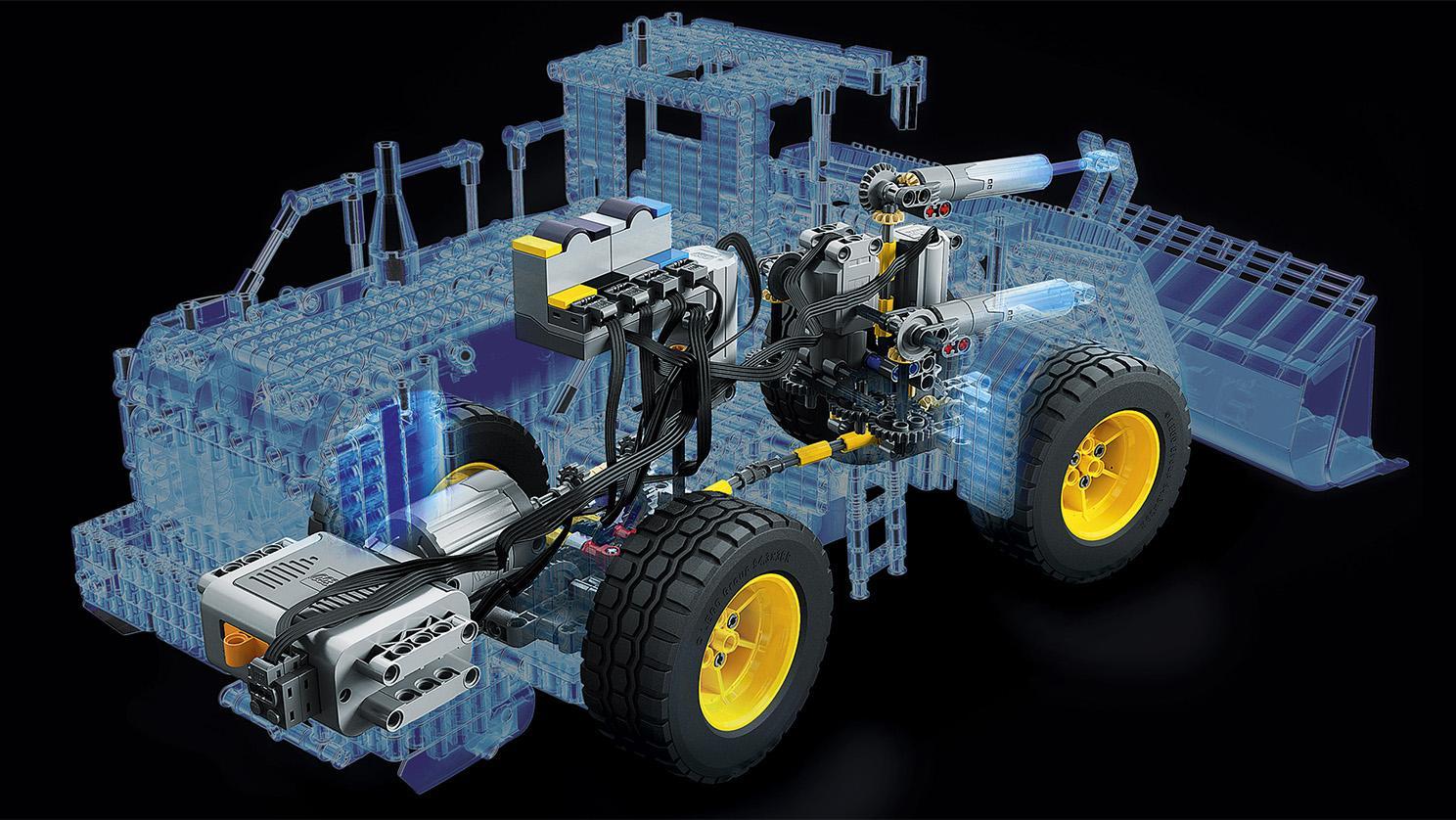 LEGO Technic RC VOLVO L350 Front Loader 42030: Amazon.co.uk: Toys & Games