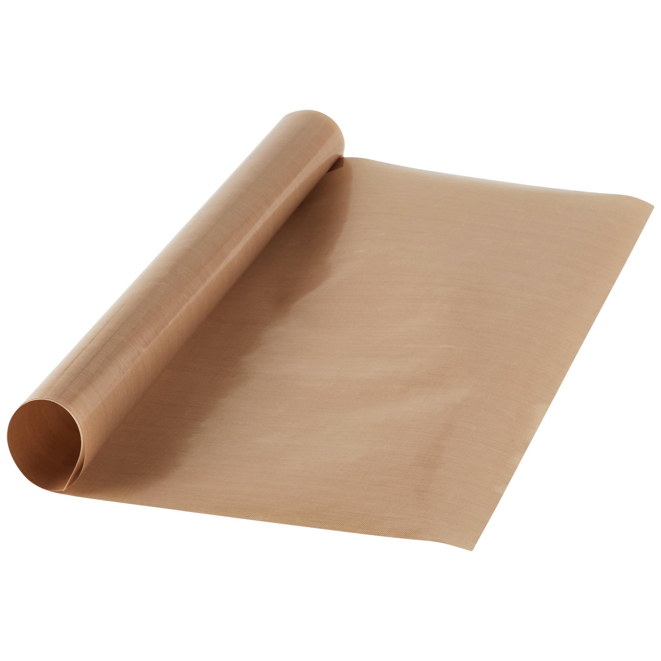 LEVIVO Reusable Baking Paper, Each Approx. 42 x 36 cm, Silicone, Brown ...