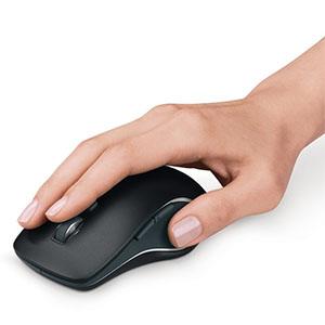 Logitech M560 Wireless Mouse, 2.4 GHz with USB Unifying Receiver, 1000 ...